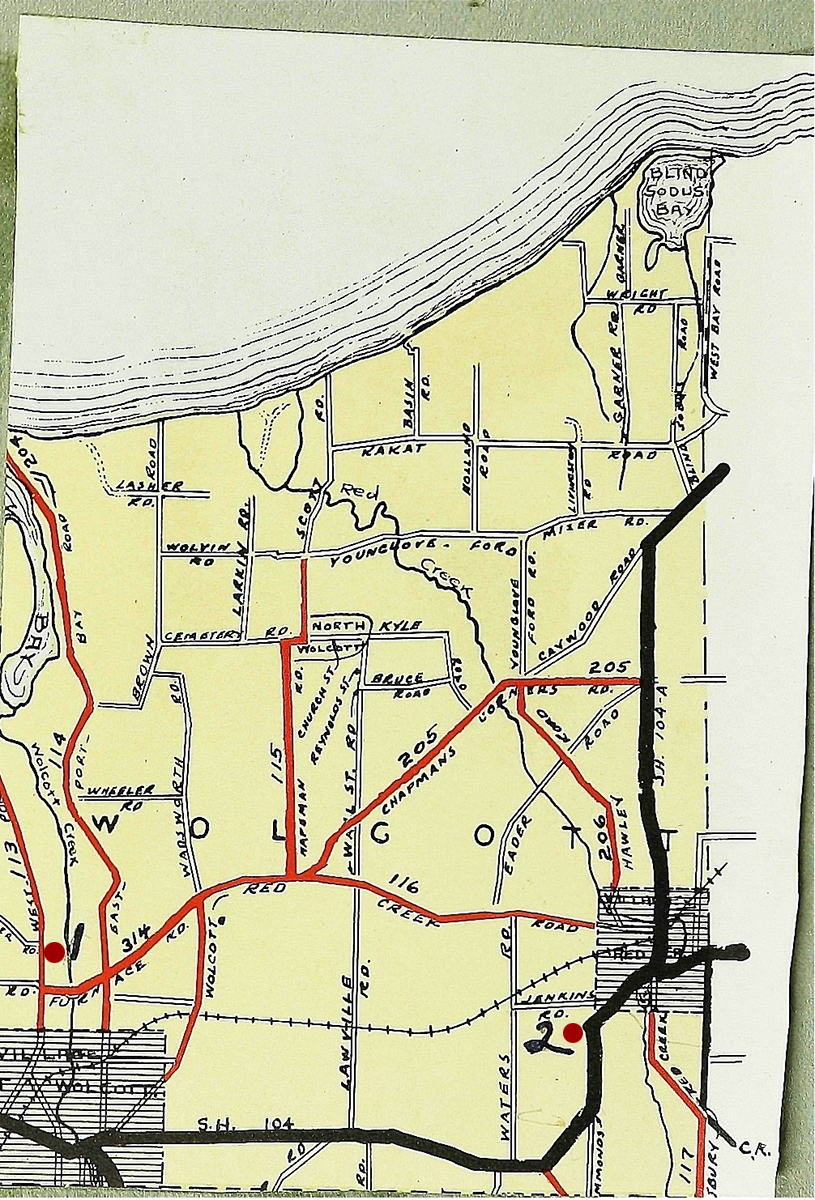 Macedon Wolcott Map 241204 Cobblestone Photographs Catalog