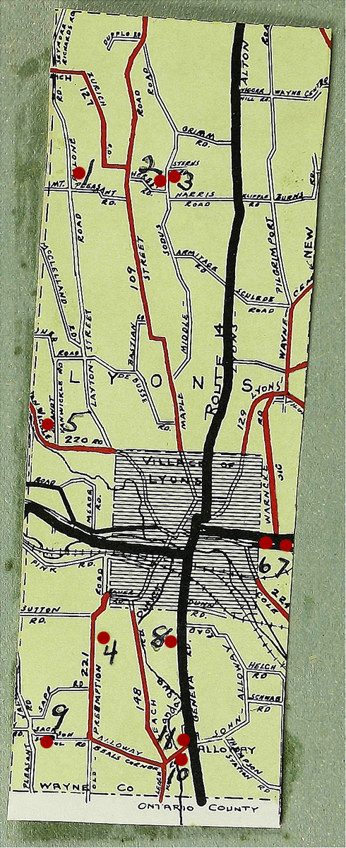 Lyons Map 241126 Cobblestone Photographs Catalog