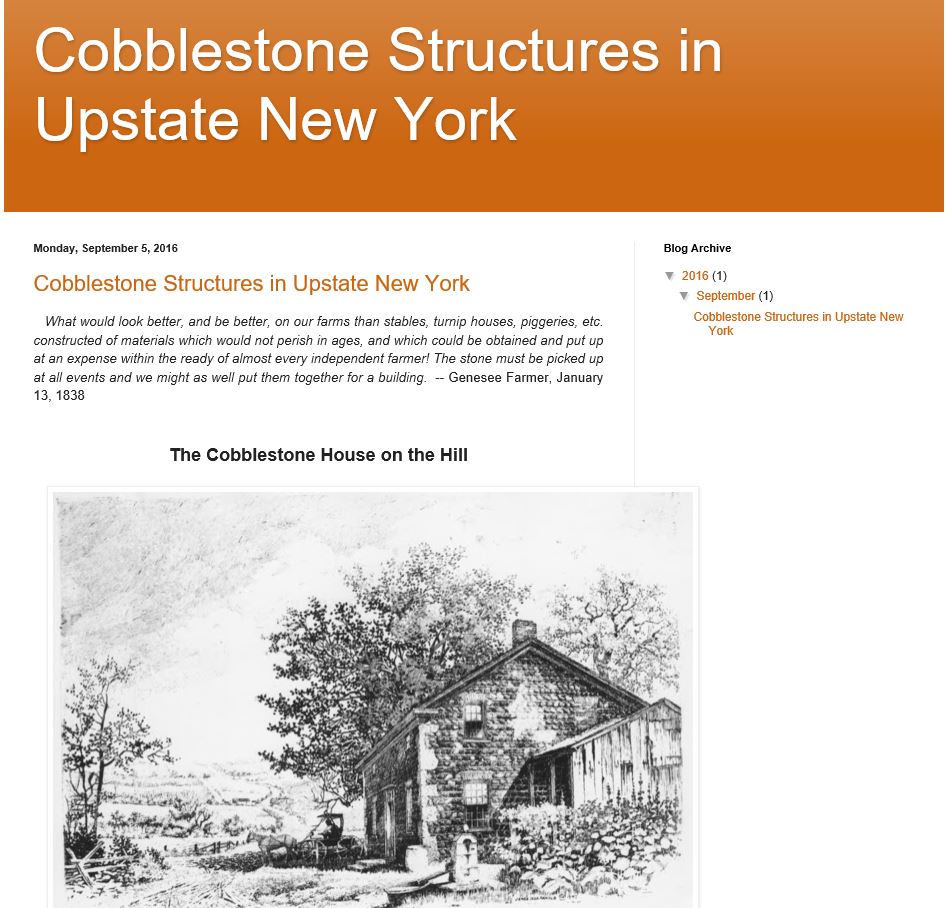 The Cobblestone Museum – Cobblestone Structures Blog